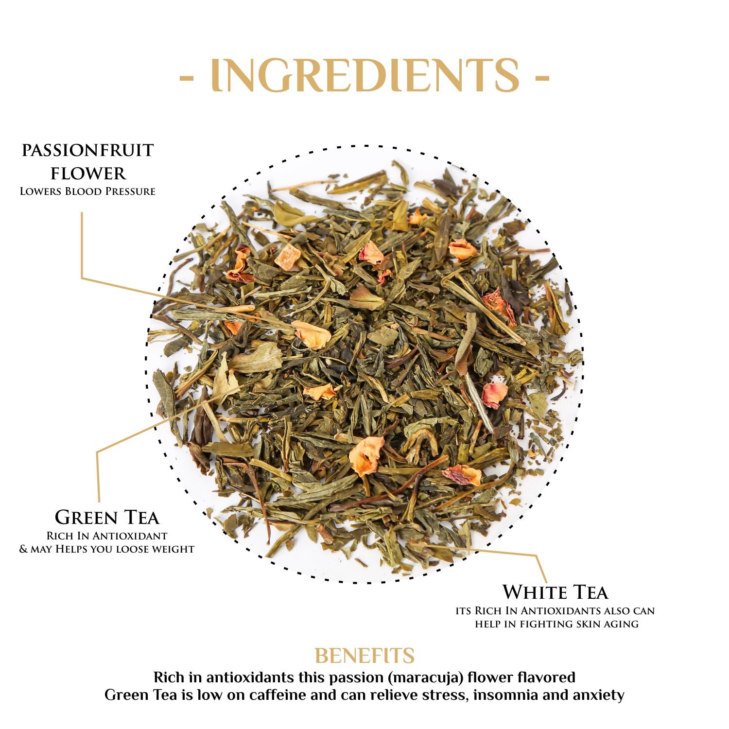 Cleopatra Passion Papaya Green Tea|The Kettlery Premium Teas