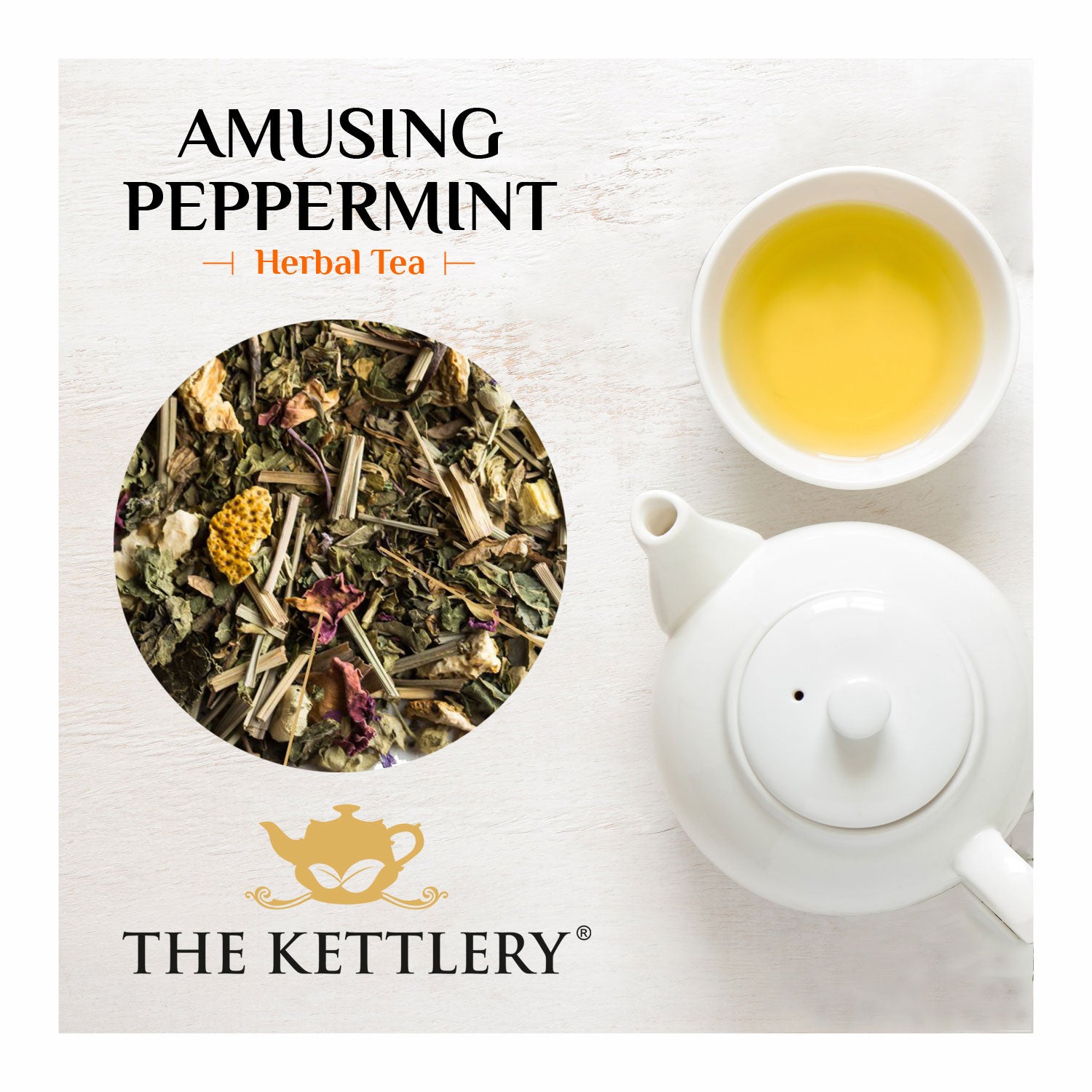 Amusing Peppermint Tea | The Kettlery Teas & Tisanes